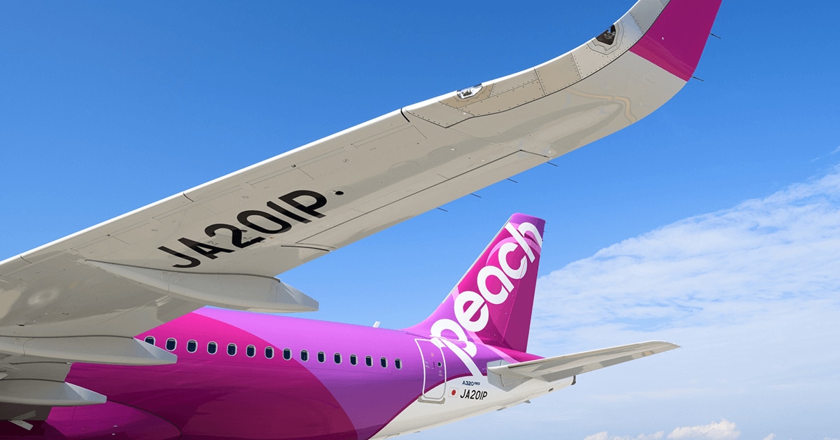 J-Fox Peach A320Neo JA206P (A320-200 Peach Aviation 1/200 J-Fox Peach A320Neo JA206P (A320-200 Peach Aviation 1/200